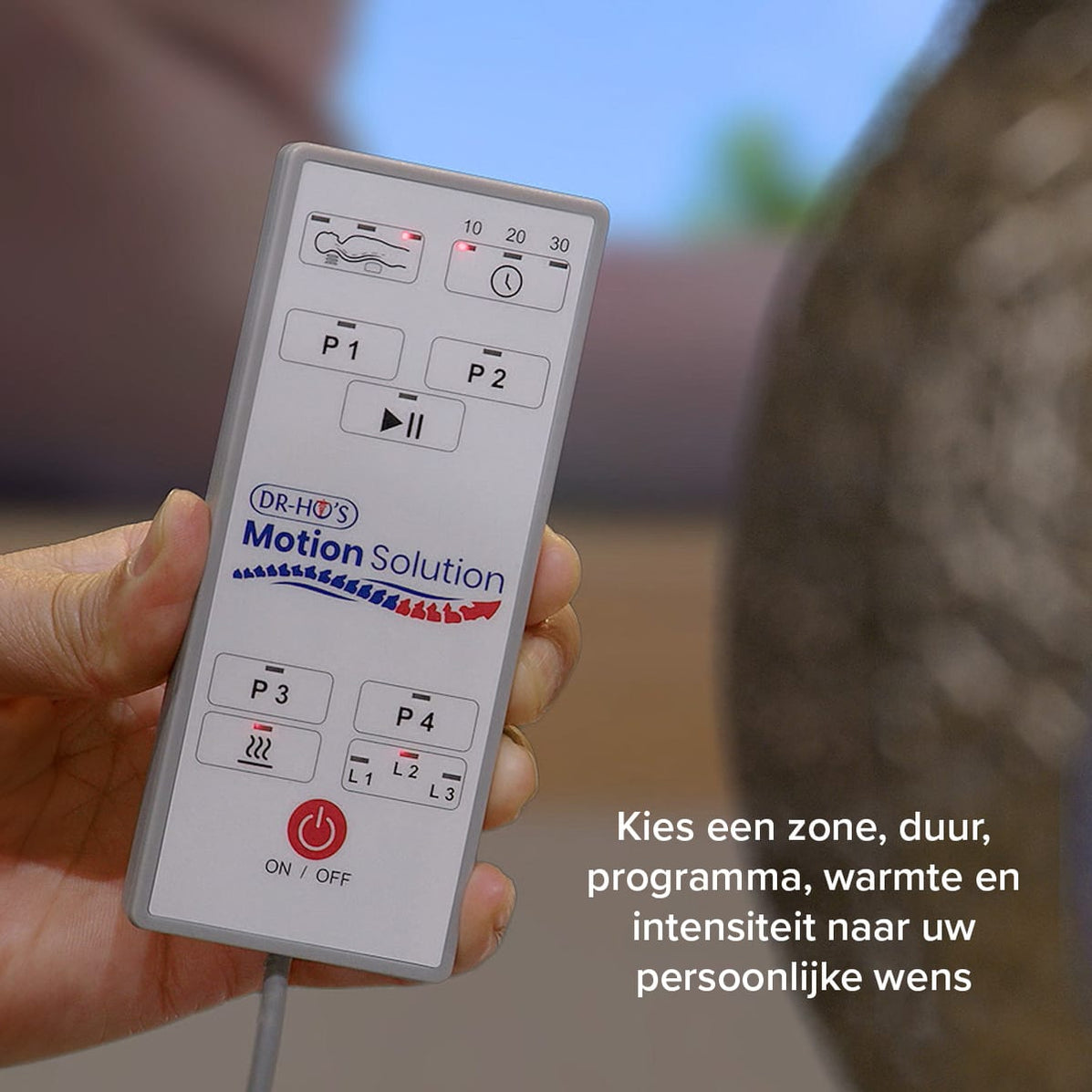 DR-HO'S MotionSolution mat tegen rugpijn met therapie & warmte