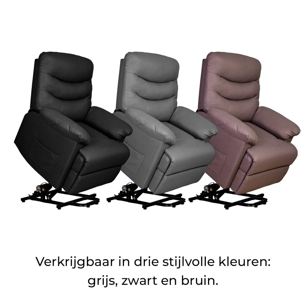 Vitadora sta-op stoel met massage en warmte